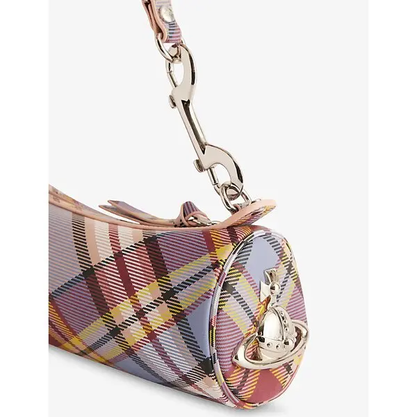 Vivienne Westwood Cindy Mchaze Cylinder Leather Shoulder Bag In Mc